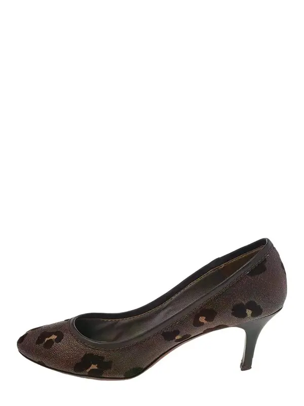 Etro 70mm Leopard-print Pumps - Brown