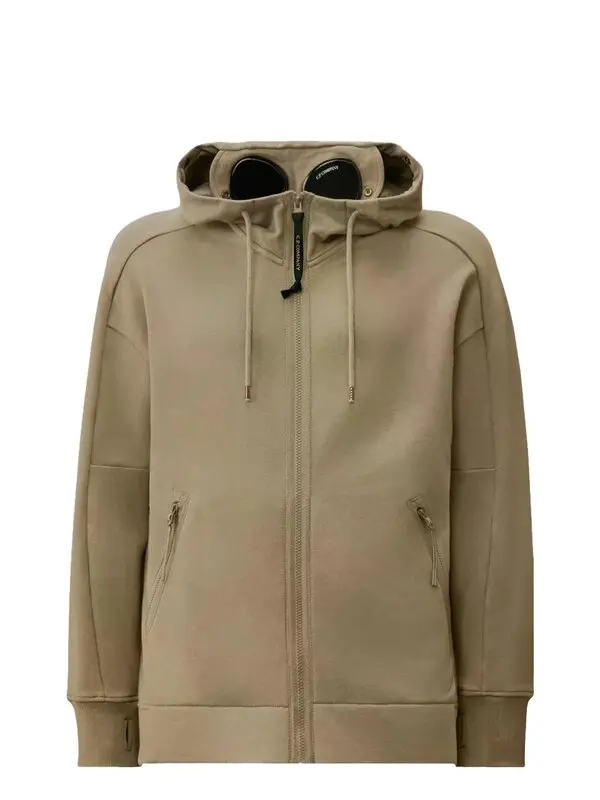 C.P. COMPANY Zip-fastening Hoodie - Grey