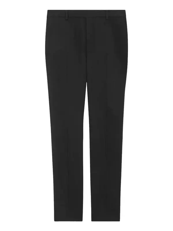 Saint Laurent Straight-leg Tailored Trousers - Black