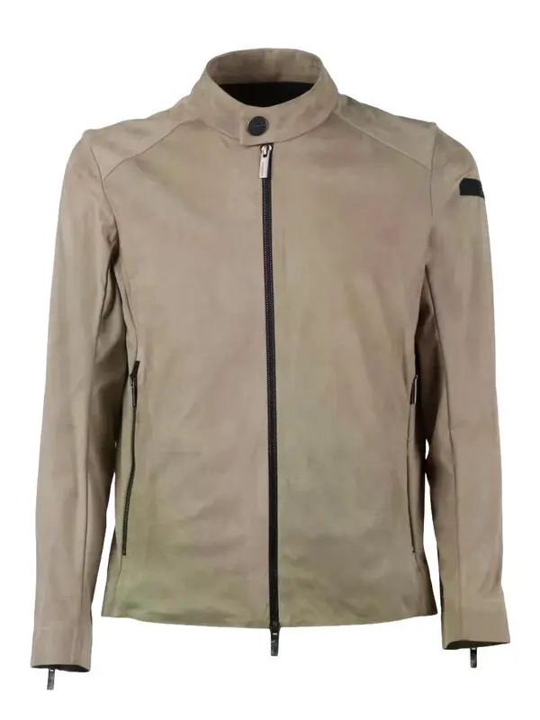 RRD - ROBERTO RICCI DESIGN Logo-patch Biker Jacket - Neutrals