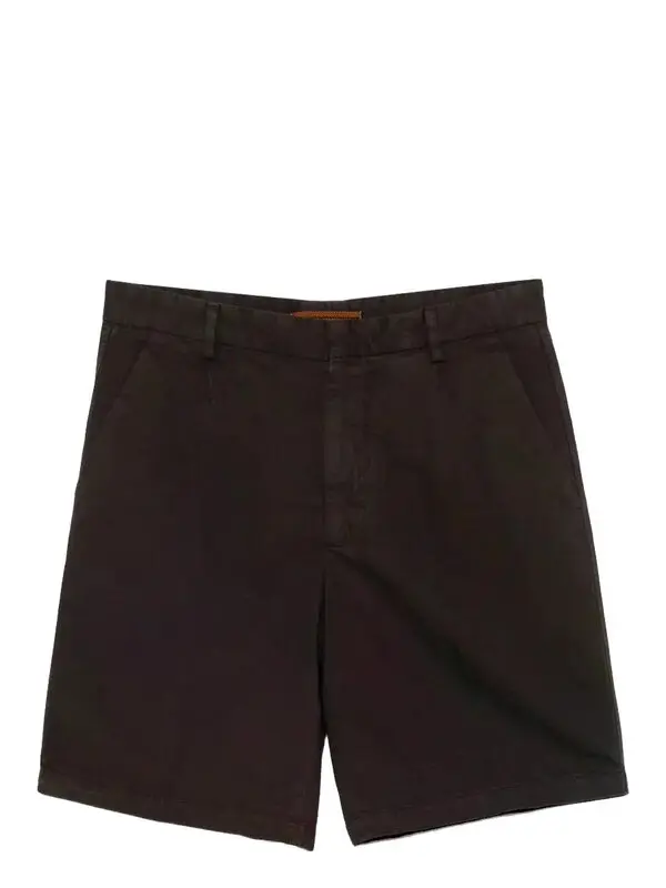 Zegna Front-pockets Shorts - Brown