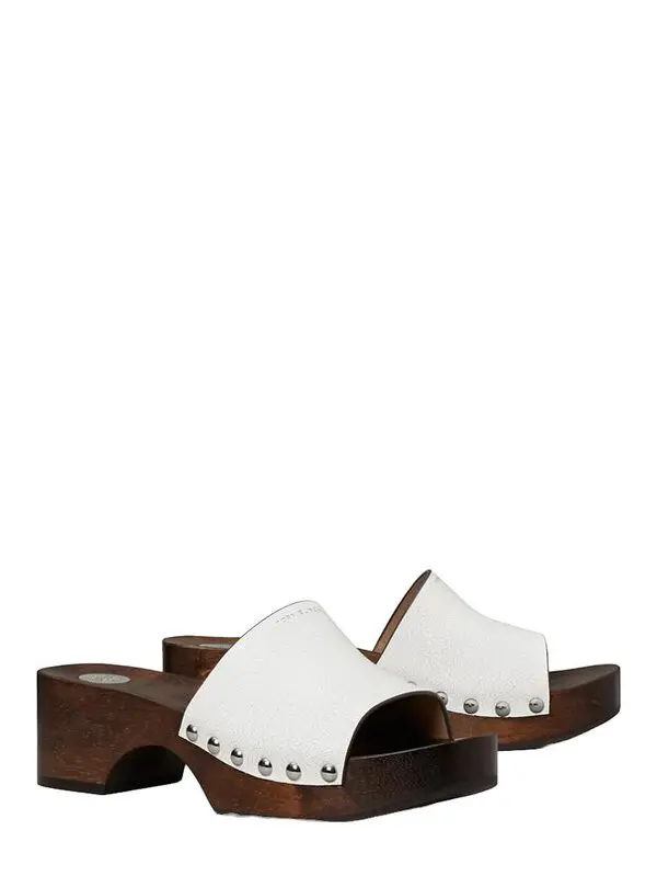 Tory Burch Sandal Clog - White