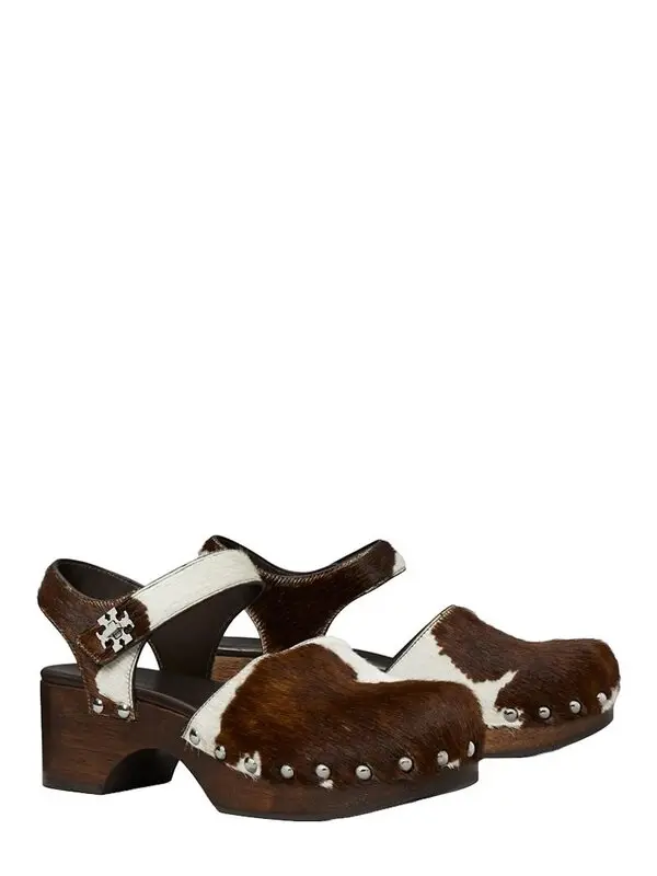 Tory Burch Turnlock Clog - Mocha Brown/shea Butter