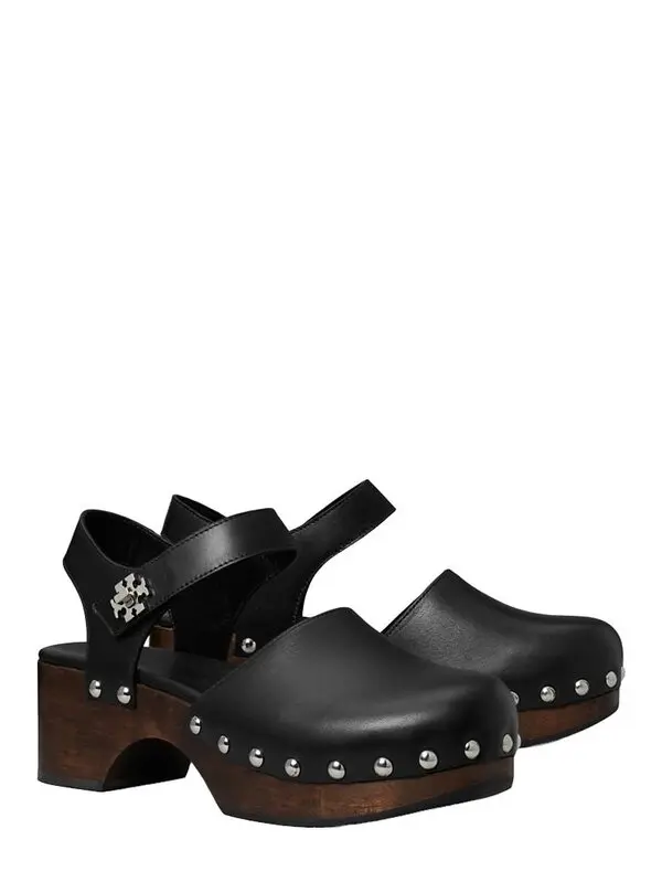 Tory Burch Turnlock Clog - Perfect Black
