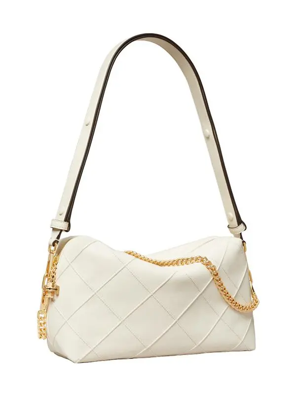 Tory Burch Fleming Soft Large Crossbody Bag - Light Cream