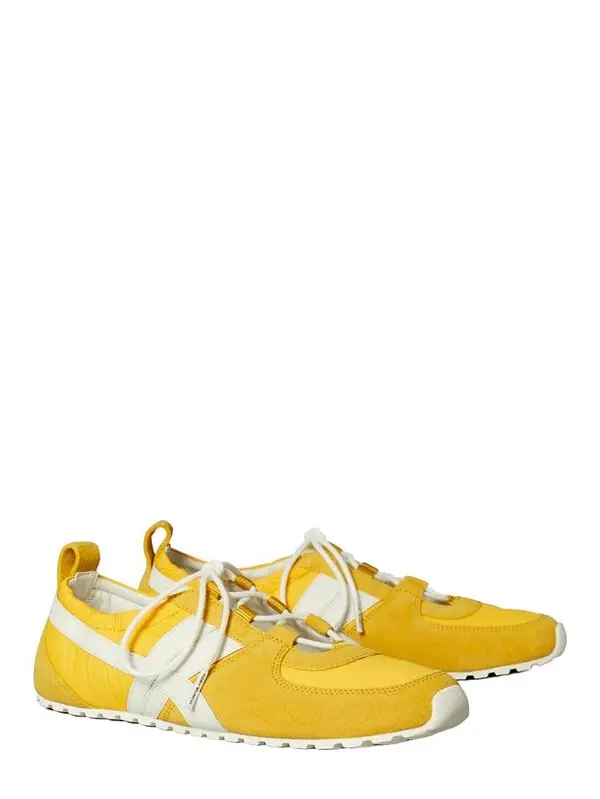Tory Burch Hank Ballet Sneaker - Yellow/cream/yellow
