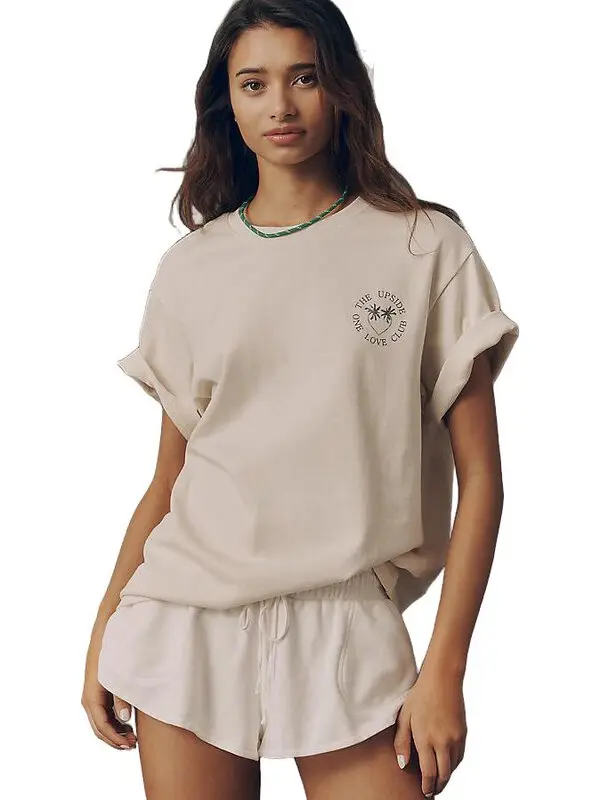 The Upside Molokai Short-sleeve Pullover - Natural