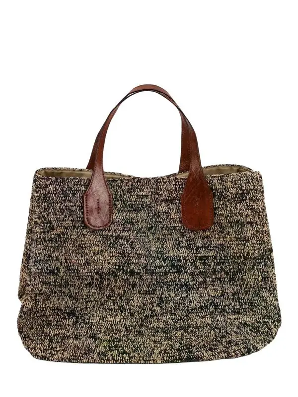 IBELIV Raffia Shoulder Bag - Neutrals