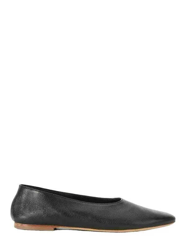 Staud Alba Ballerina Flats - Black
