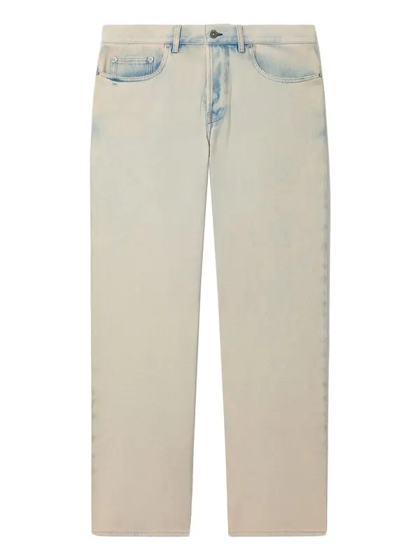 GOLDEN GOOSE Straight-leg Skate Denim Pants - Multicolore