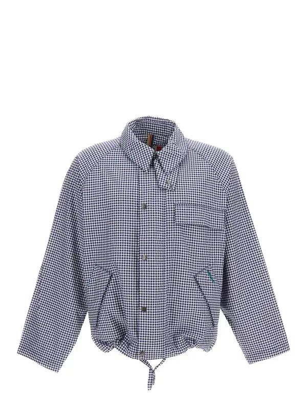 Barbour Vichy Jacket - Sky Blue