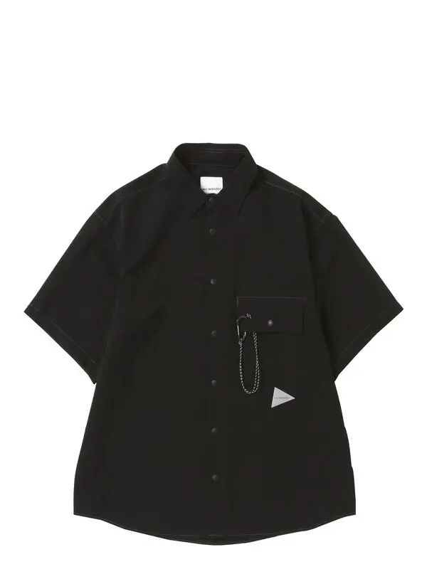 AND WANDER Breathable Shirt - Black