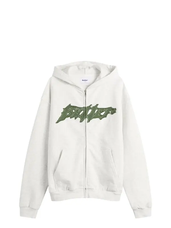 BUTTER GOODS Amplify Zip Hoodie - Ash