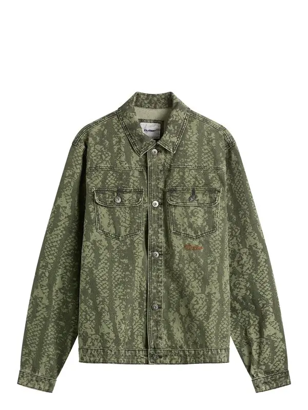BUTTER GOODS Garage Denim Jacket - Lowland Camo