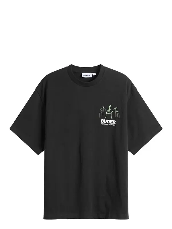 BUTTER GOODS Nocturnal T-shirt - Black
