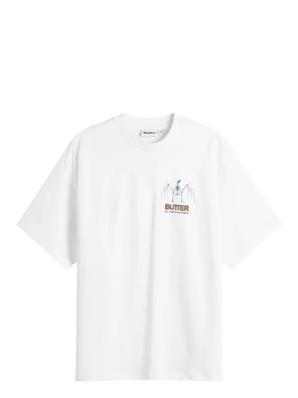 BUTTER GOODS Nocturnal T-shirt - White