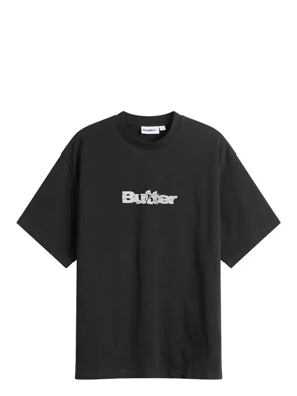 BUTTER GOODS Smashed Logo T-shirt - Black