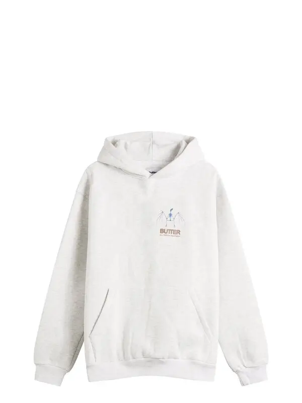 BUTTER GOODS Nocturnal Printed Hoodie - Ash