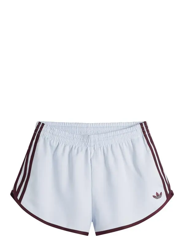 Adidas 3s Sprinter Shorts - Crystal Sky/maroon