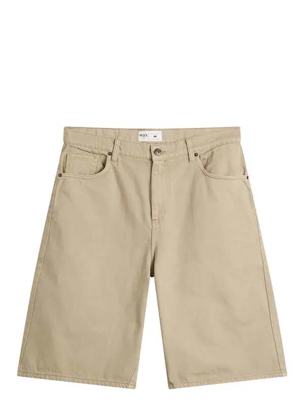 WAX LONDON Luca Twill Shorts - Beige