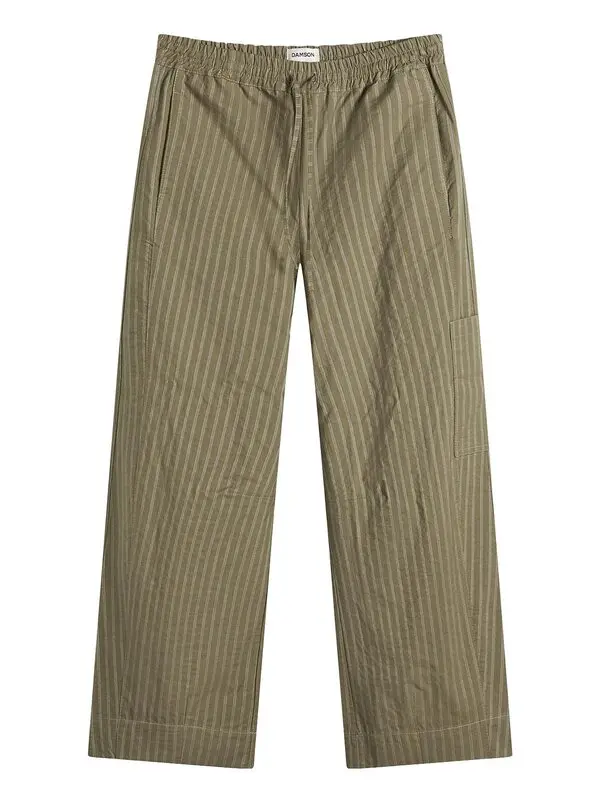 DAMSON MADDER Tomasina Utility Trousers - Olive