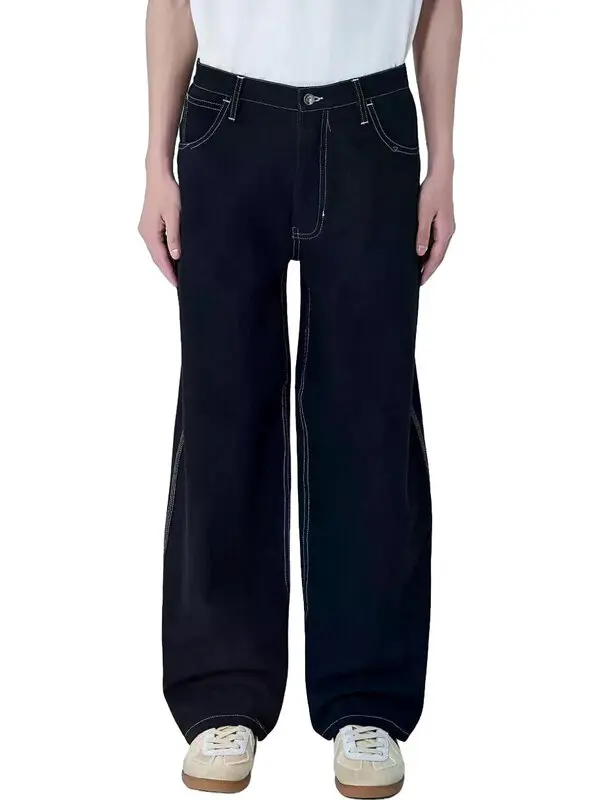 STORY MFG. Poetry Logo-patch Jeans - Black