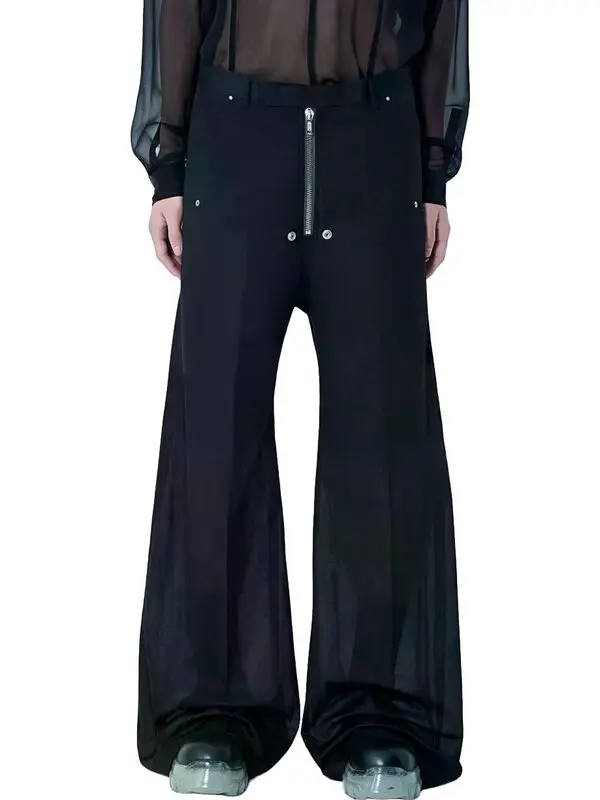 Rick Owens Zip-fastening Trousers - Black