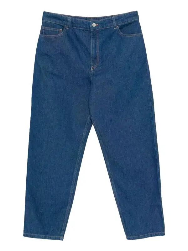 Maison Kitsuné Button-fastening Jeans - Blue