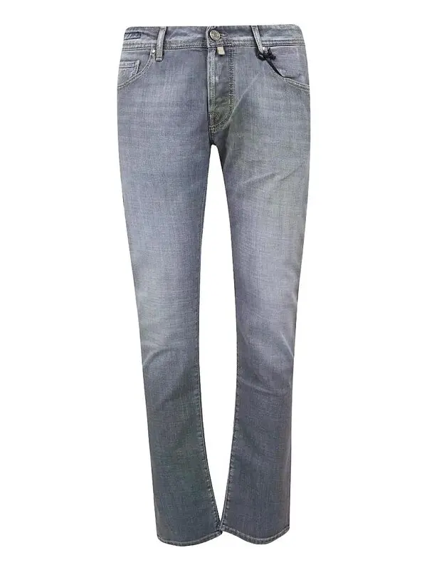 Jacob Cohen Regular Fit Cotton Jeans - Grey