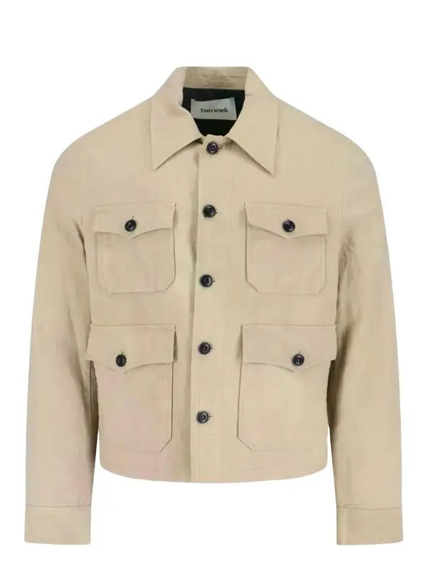 TONYWACK Button Jacket - Neutrals