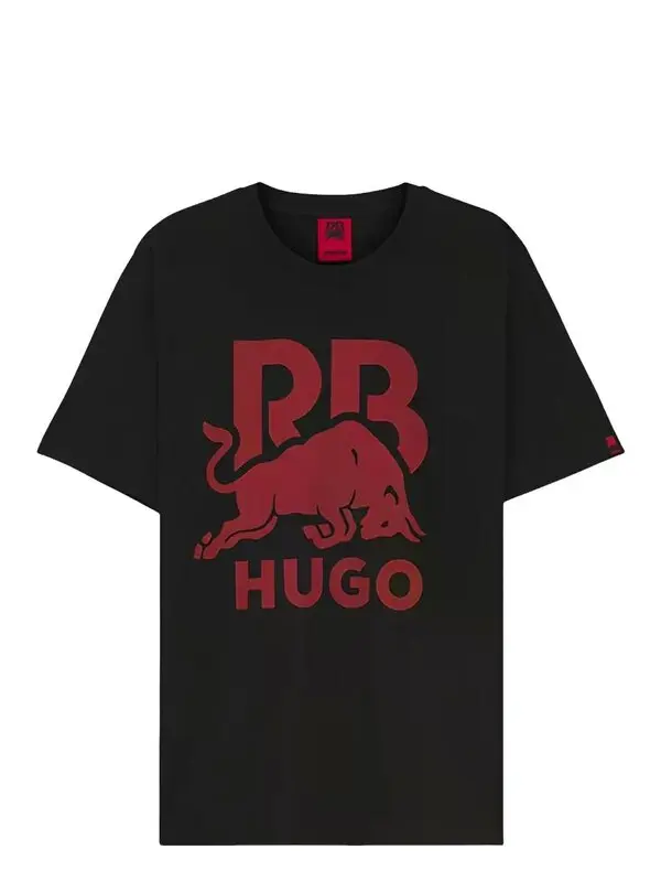 Hugo X Racing Bulls Dlix Graphic T-shirt - Black