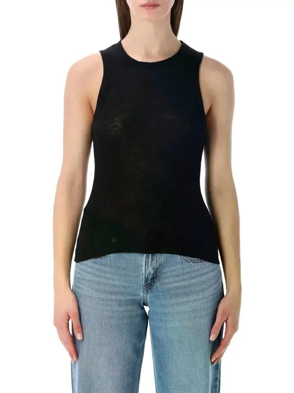 JAMES PERSE Shell Top - Black