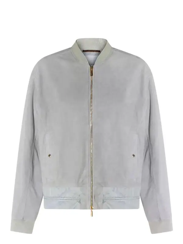 MOORER Zip Jacket - Grey
