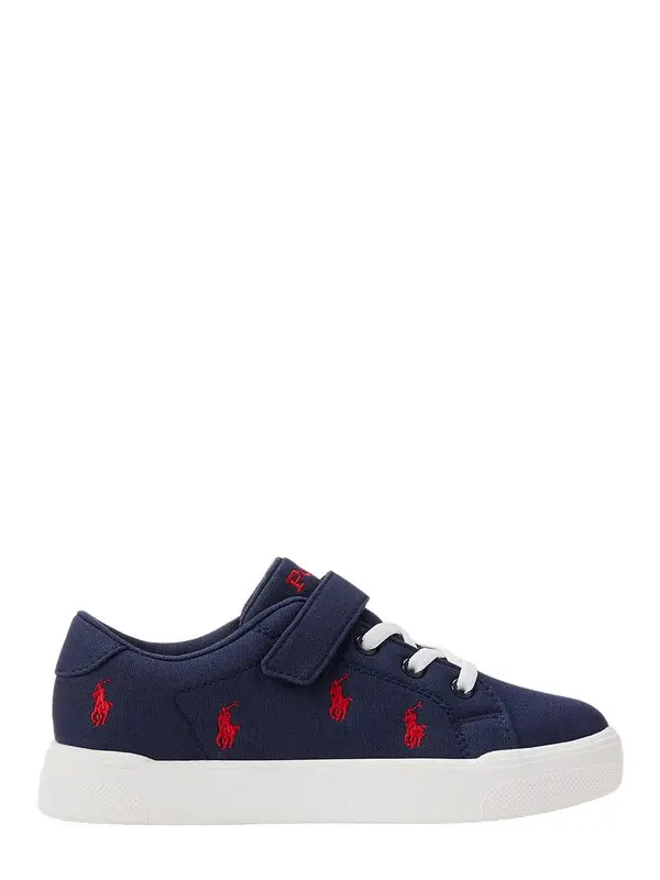 Ralph Lauren Sutton Polo Pony Canvas Ps Sneaker - Navy Canvas