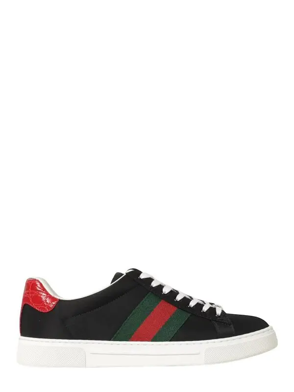 Gucci Ace Nylonin - Black/red