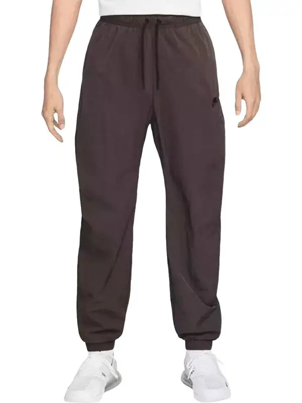 Nike Logo-embroidered Track Pants - Brown