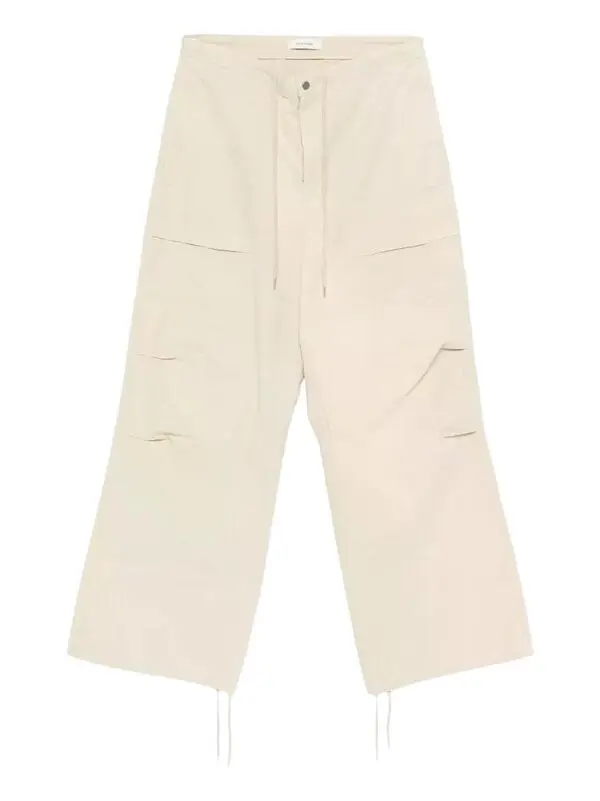 ENTIRE STUDIOS Barren Drawstring Cargo Pants - Neutrals
