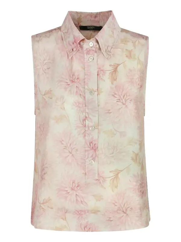 Seventy Floral Shirt - Neutrals