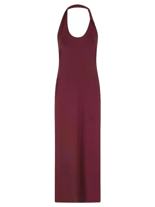 Seventy Halterneck Dress - Red