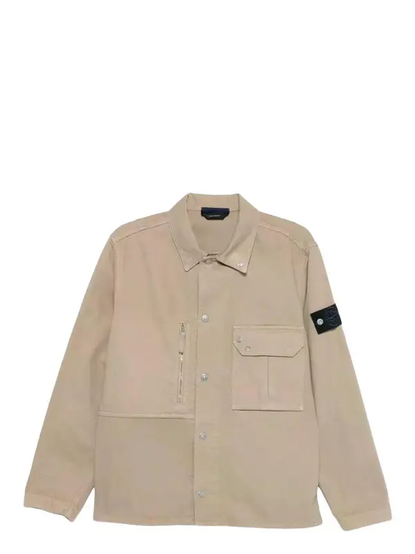 Stone Island Chest-pocket Shirt Jacket - Neutrals