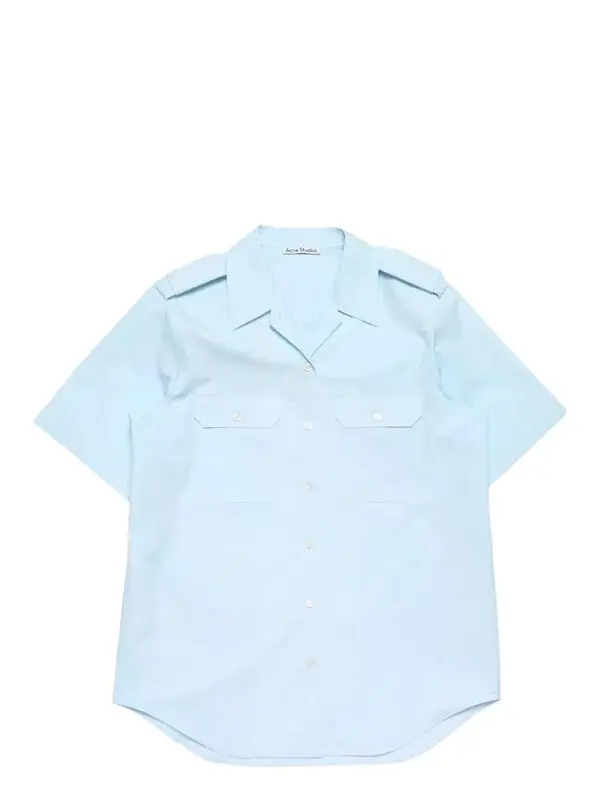 Acne Studios Patch-pocket Shirt - Blue
