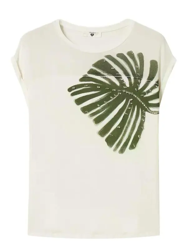 TWINSET Printed T-shirt - White