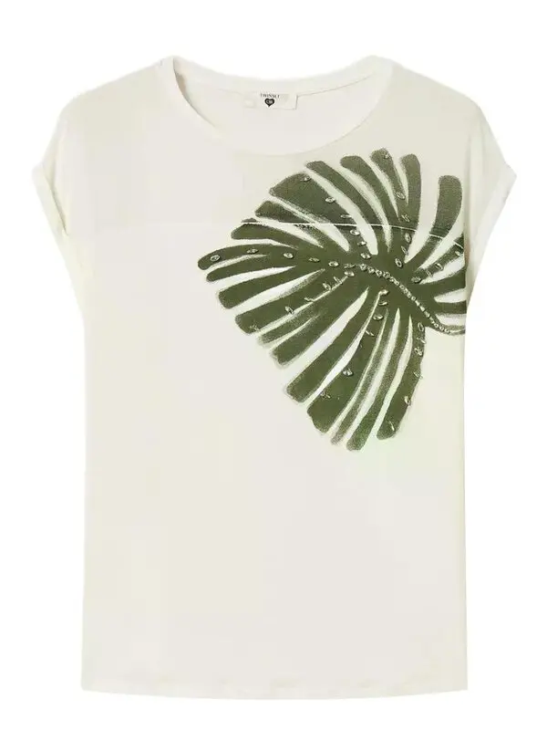 TWINSET Printed T-shirt - White