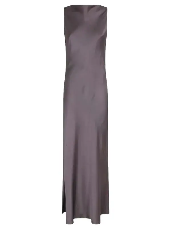 Antonelli Firenze Sleeveless Cowl-neck Dress - Purple