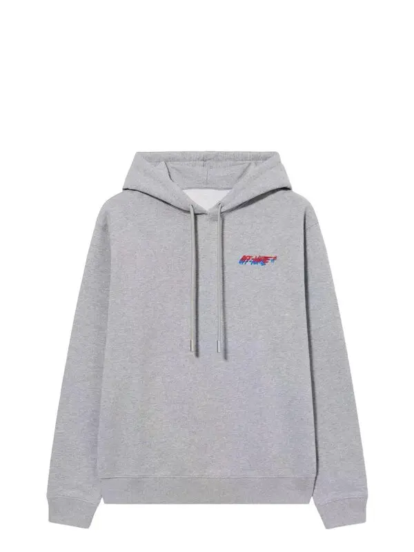 Off-White Shadow Hoodie - Grey