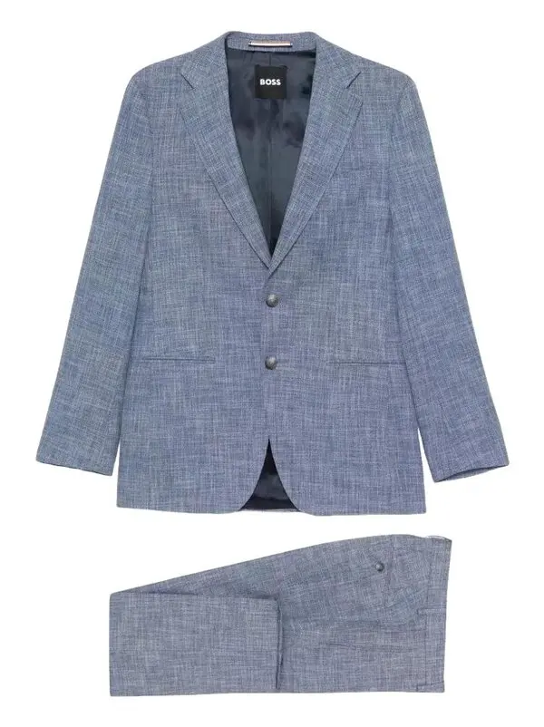 BOSS Huge Two-piece Suit - Blue
