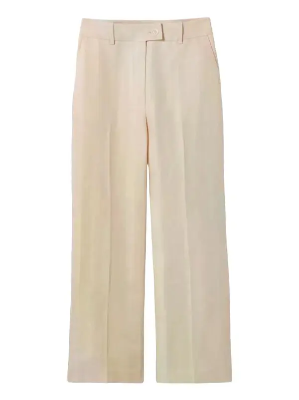 Claudie Pierlot Flared Trousers - Neutrals