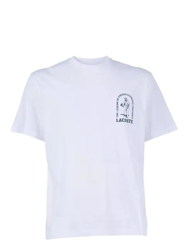 Lacoste Graphic T-shirt - White
