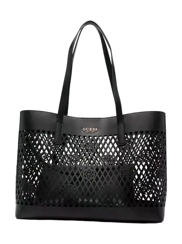 Guess Letty Logo Tote Bag - Black
