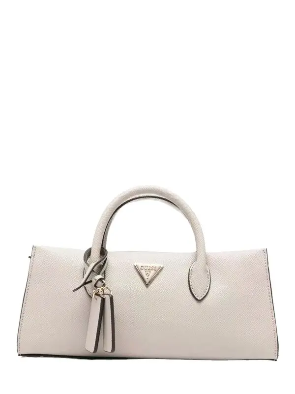 Guess Logo-plaque Tote Bag - Grey